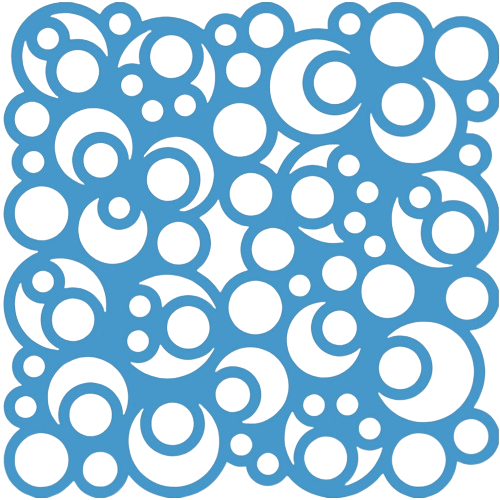 SURFACE ELEVEN-Bubbles Aqua Blue