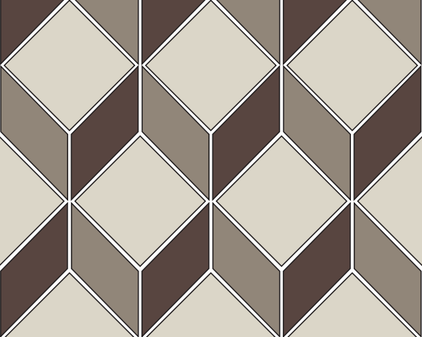 SURFACE ELEVEN-Art Deco Cubo Pattern 03