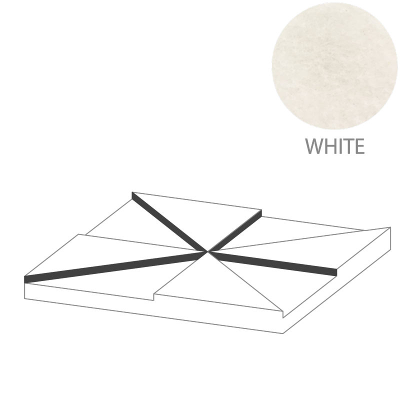 SURFACE ELEVEN-3D Prism White